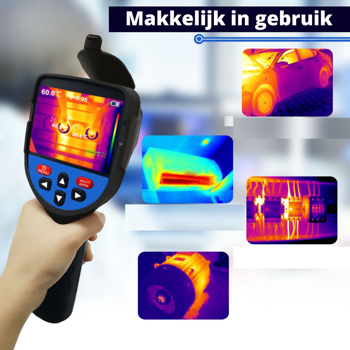 Currero Warmtecamera - Warmte Camera Infrarood - Infrarood Camera ...