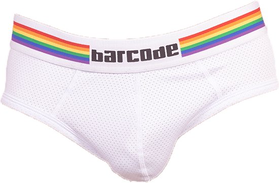Barcode Berlin Backless Brief Pride White - MAAT M - Heren Ondergoeds (erotisch) -... | bol.com