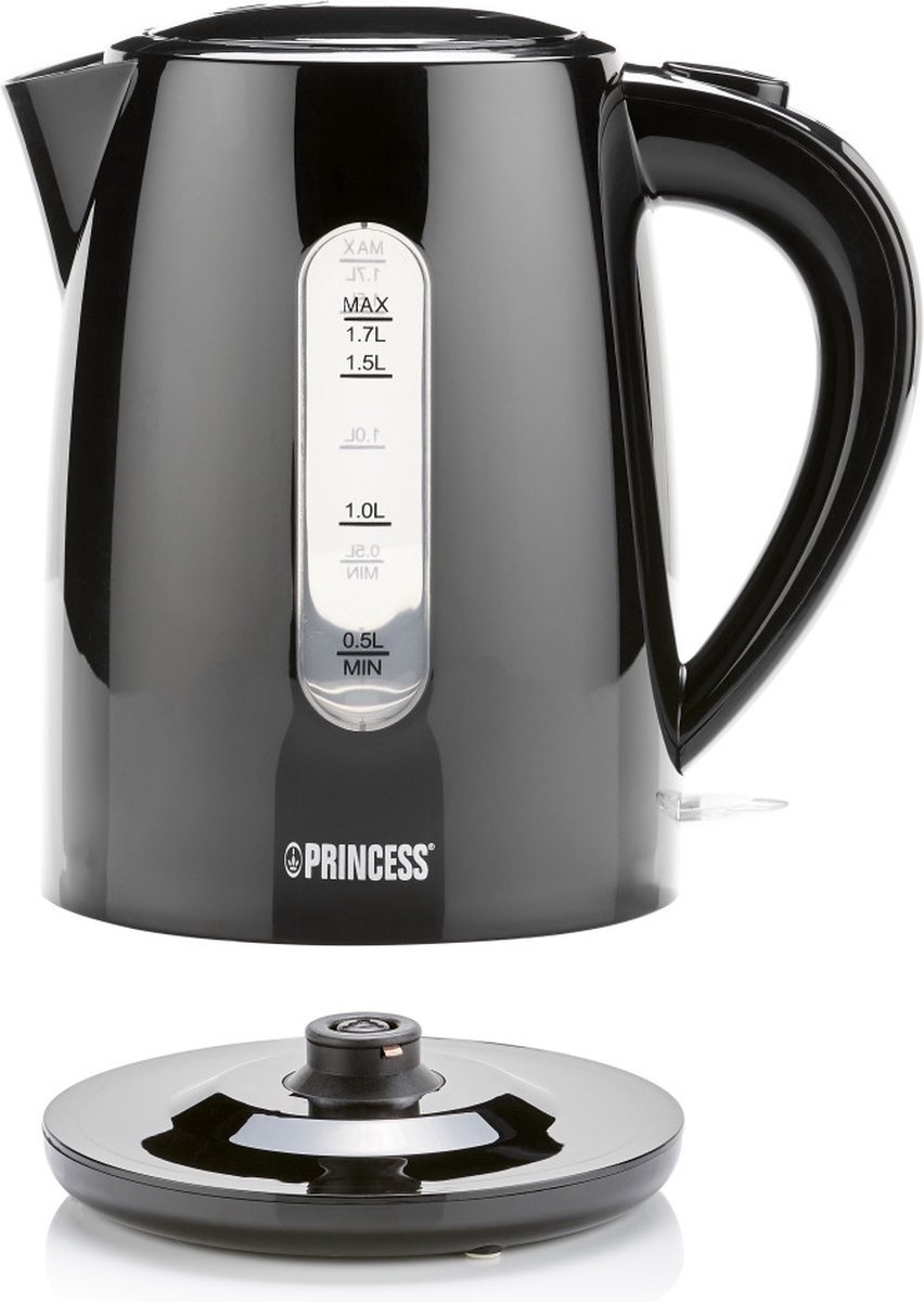 Waterkoker - 1.7 Liter - 2200W - Zwart | bol.com