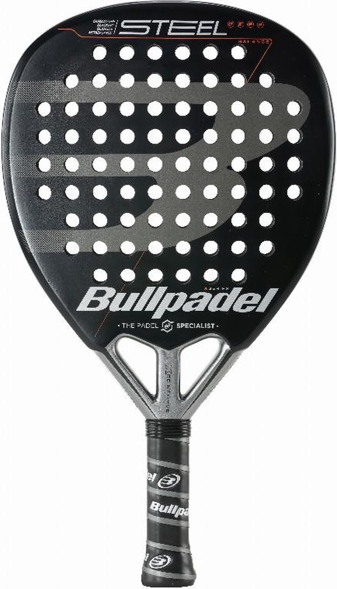 Bullpadel Steel X Series (Diamond) - 2023 padel racket zwart/metallic | bol