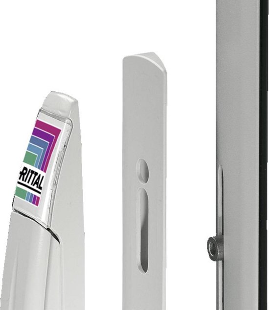 Rittal PC 8611.300 Handgreep adapter Kunststof Grijs-wit (RAL 7035) 1 ...
