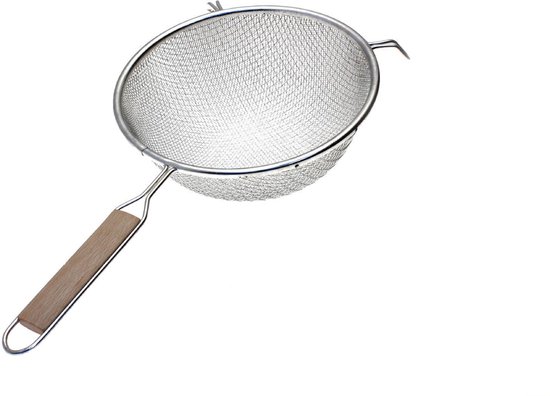 Zeef met houten greep 16cm | bol