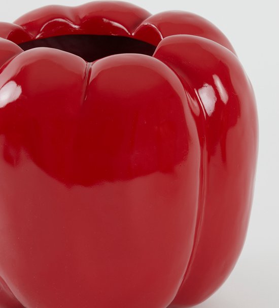 Light & Living - Vaas BELLPEPPER - Ø35x30.5cm - Rood | bol