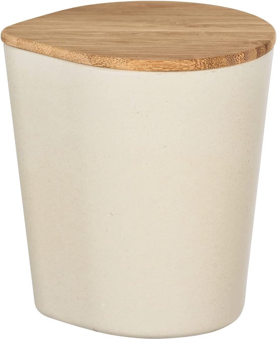 Wenko Opbergpot Derry 750 Ml Bamboe Beige/naturel | bol