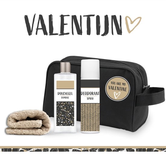 Geschenkset Valentijn - Cadeau voor Hem - 4 producten - 500 gram ...
