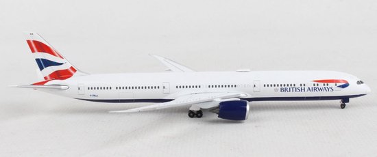Herpa schaalmodel Boeing vliegtuig 787-10 Dreamliner British Airways ...