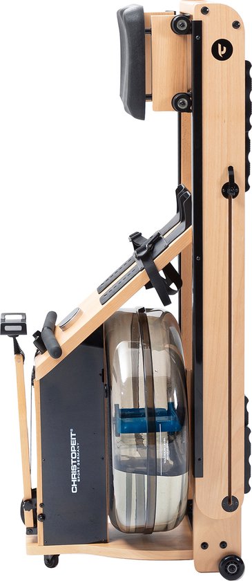 Christopeit Roeitrainer WP 5000 - Water- en magneetweerstand - Hout ...