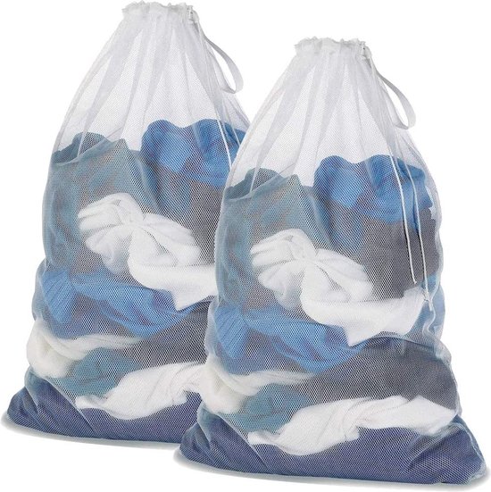 YSR - Waszakken Met Trekkoord 4 Stuks Voor Wasmachine 60 X 90 Cm Waszak ...
