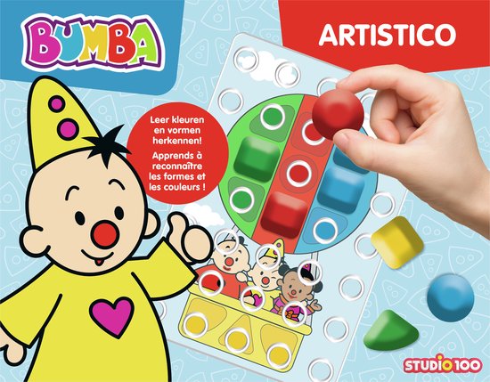 Bumba educatief spel - Artistico - leer kleuren en vormen herkennen ...