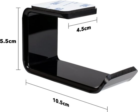 DOWO® - Headset Houder Bureau Uitklapbaar - Headset Stand - Koptelefoon ...