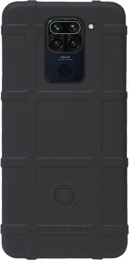 RUGGED SHIELD Rubber Bumper Case Hoesje Geschikt voor Xiaomi Redmi Note ...