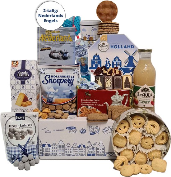 Cadeaupakket - Holland pakket nr 11 - Pakket met boek "De bovenkant van ...