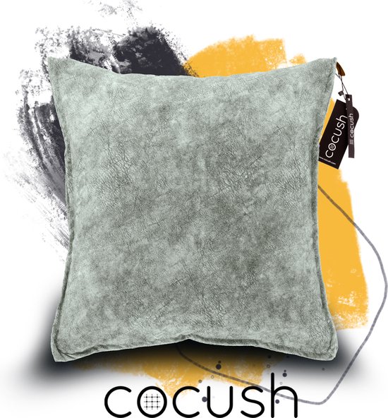 Cocush - PEARL- Kussenhoes Vloerkussen excl. Binnenkussen 70x70 cm - 1 ...