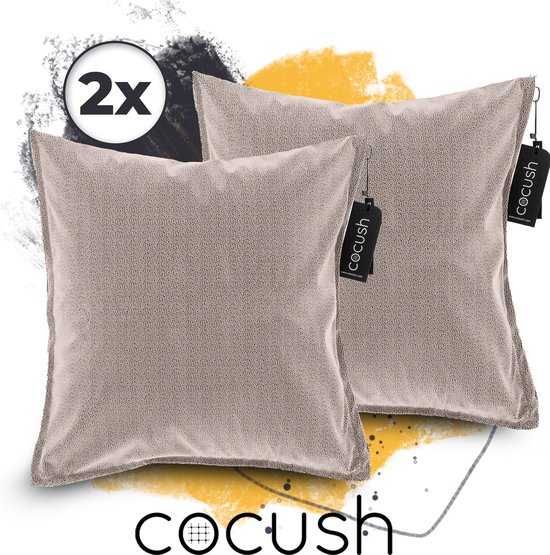 Cocush - DOT - Kussenhoes Vloerkussen excl. Binnenkussen 70x70 cm - 2 ...