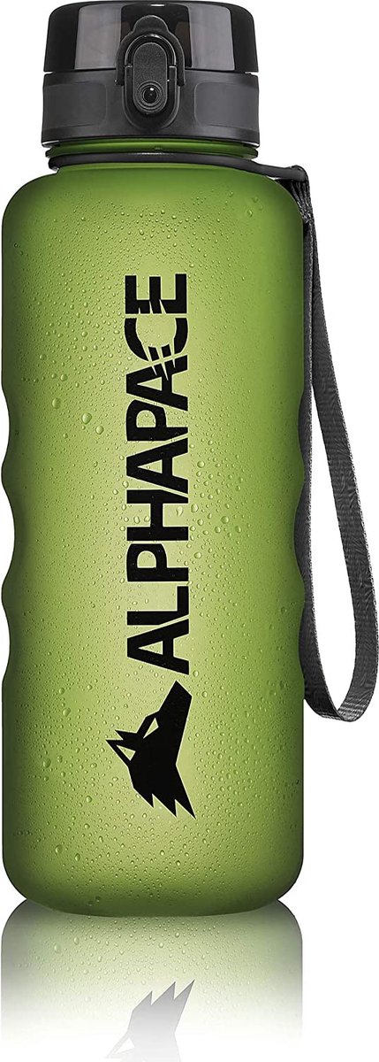 ALPHAPACE Drinkfles 350ml/500ml/650ml/1000ml/1500ml, antilek BPA-vrij ...