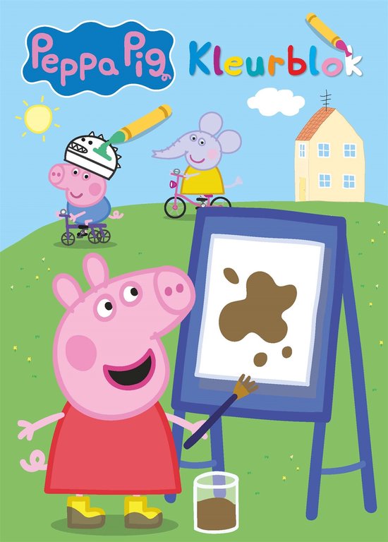Peppa Pig - Peppa is dol op kleuren, Neville Astley | 9789047862703 ...