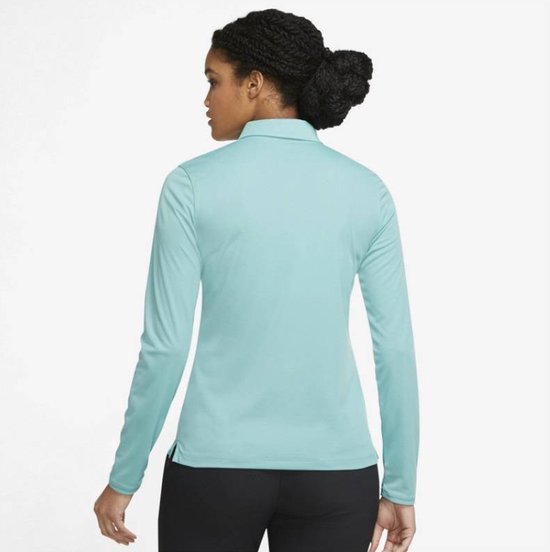 Nike Dri-FIT Victory - Golfpolo met lange mouwen voor dames - Cyan ...