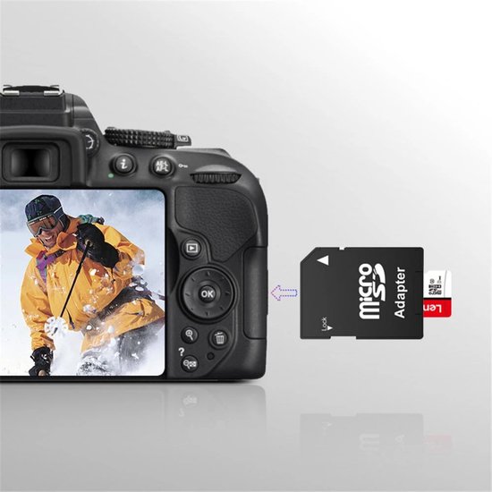 Lenovo Micro SD Kaart 512 GB - Geheugenkaart - incl. SD adapter | bol