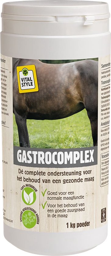 VITALstyle GastroComplex - Paarden Supplementen - 1 kg | bol.com