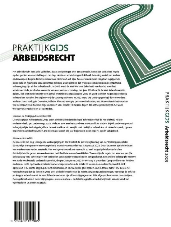 Praktijkgids Arbeidsrecht 2023 | 9789462157965 | E. Aerts | Boeken | bol