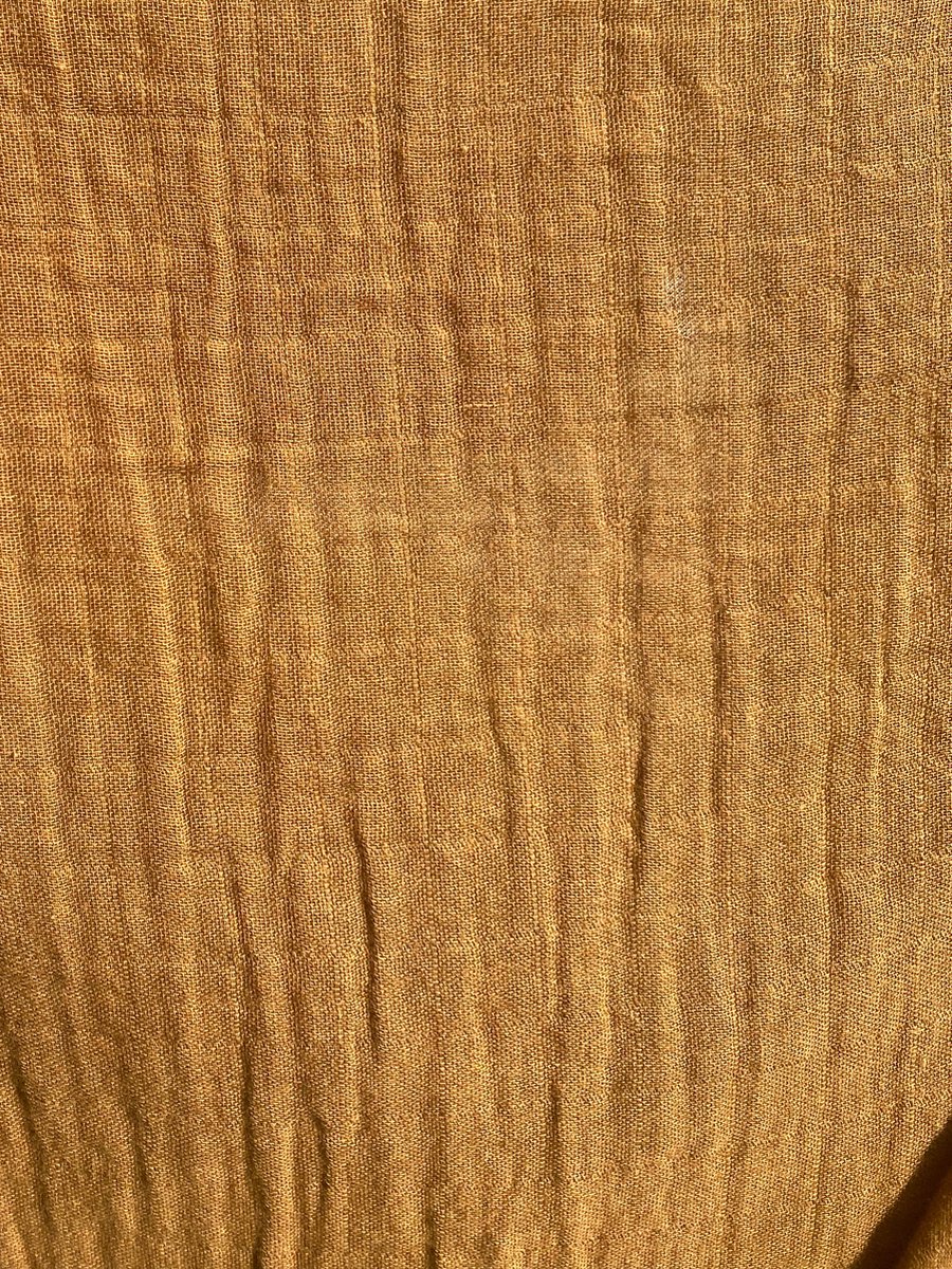 Oker GEEL& ROEST bruin- Set 2 stuks Hydrofiele doeken - XL formaat ...