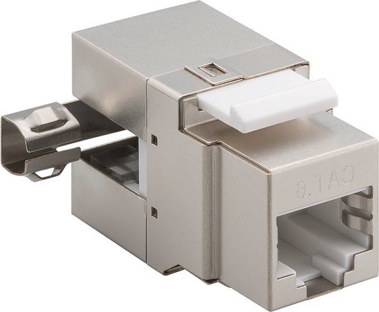 CAT6 STP Keystone RJ45 afgeschermd - Kabelverbinder - Kabel Connector | bol