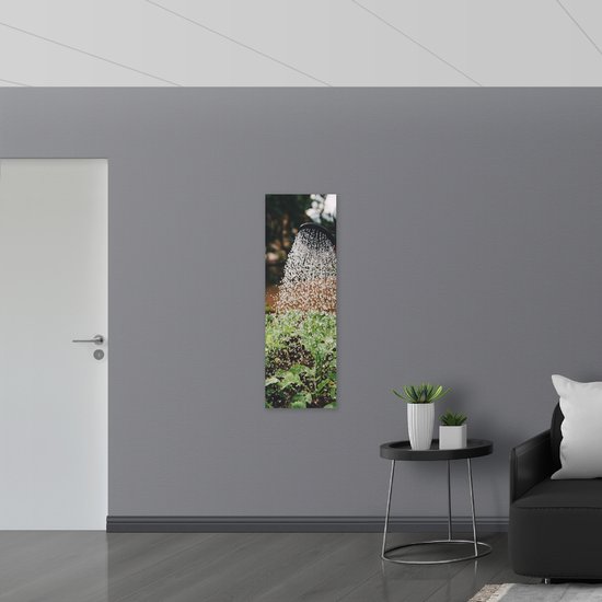 Hout - Planten Water Geven met Gieter - 40x120 cm - 9 mm dik - Foto op ...