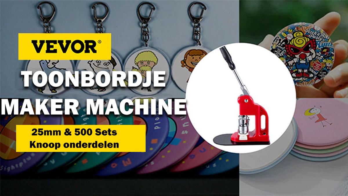 Bolture Buttonmaker - Button Maker Machine - Badge Maker - Buttons Zelf ...