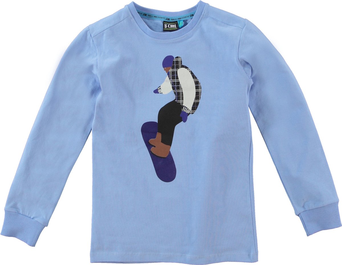 B'Chill jongens shirt Pascal Blue | bol.com