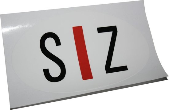 Low Vision Design Sticker Slechtziend | bol.com