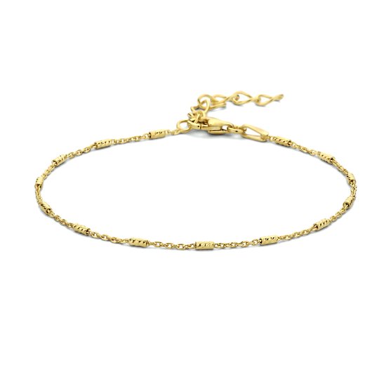 Armband - 925 sterling zilver - goud verguld - gold plated - silver ...