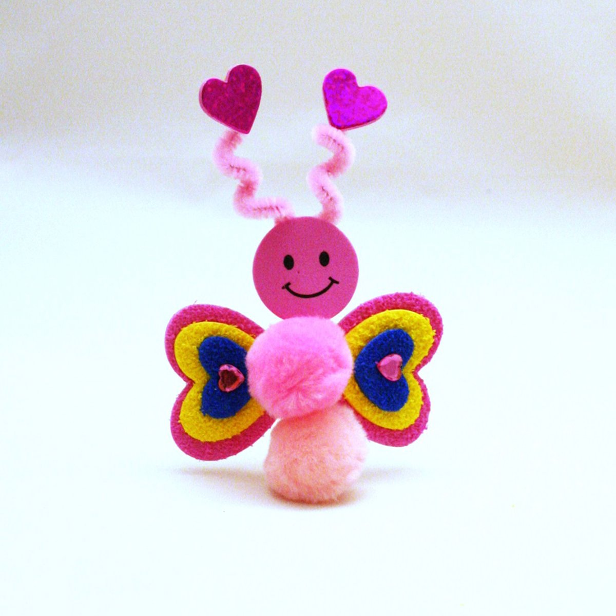 30 Foam Stickers Smileys met en zonder Glitters | Knutselstickers ...