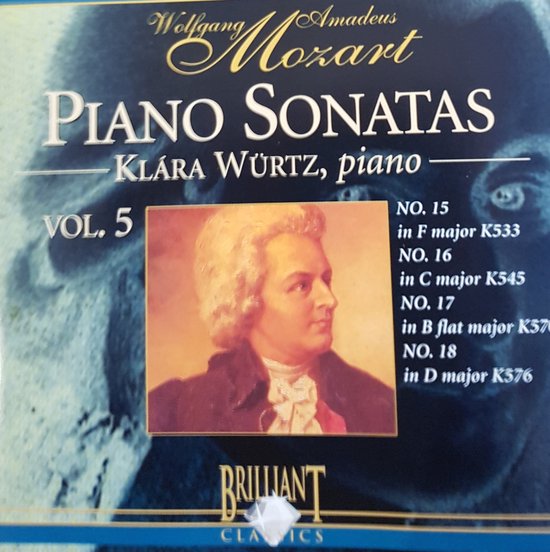 Mozart - Piano Sonatas Klara Würtz, Klara Wurtz | Muziek | bol