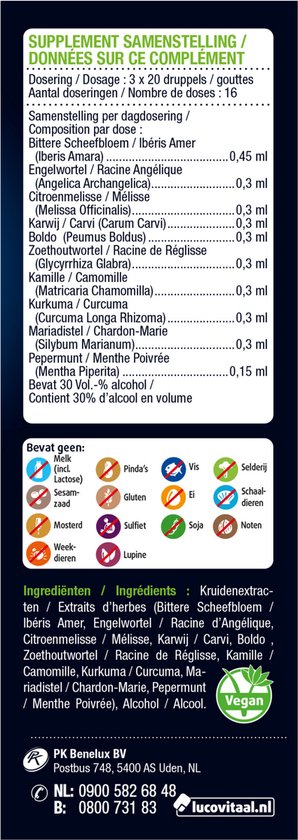 Lucovitaal Iberis Complex 50 ml | bol