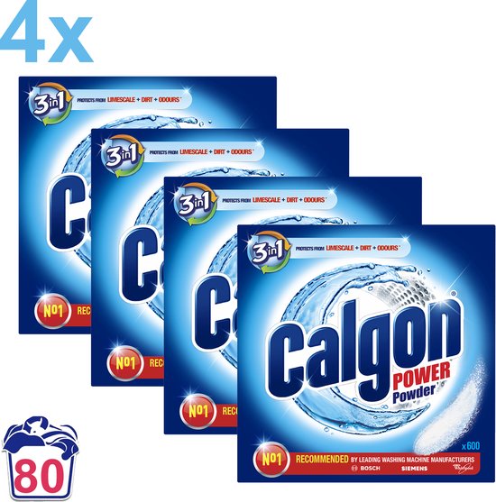 Calgon - 3 in 1 Action Clean - Ontkalker Poeder - Huishoudelijke ...