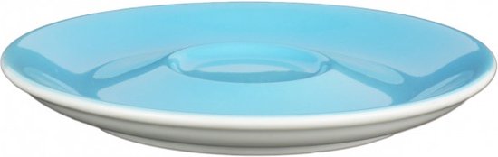 Combischotel - koffie en cappuccino - Mosterdman - 14cm - Blauw | bol