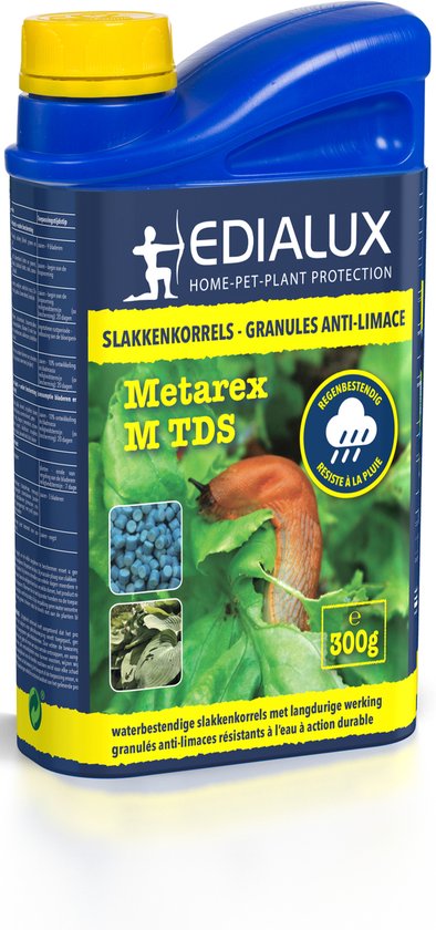 Edialux Metarex 300gram - Blauwe professionele slakkenkorrels | bol