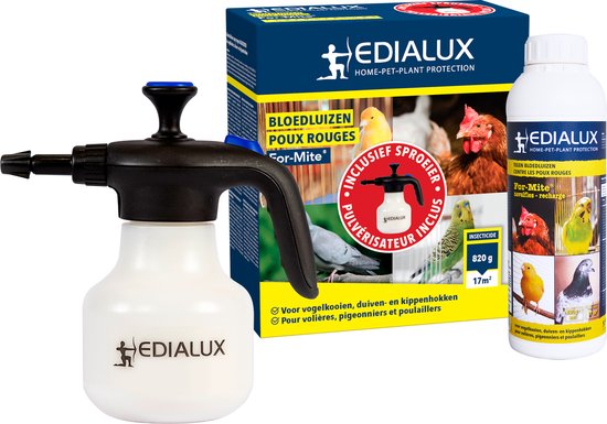 Tegen bloedluis en vogelmijt For-Mite 820 g - inclusief Birchmeier ...