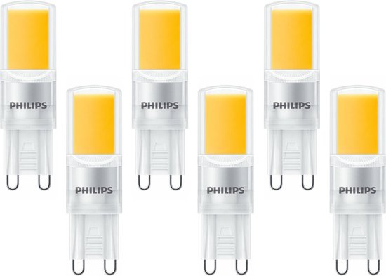 Philips CorePro G9 LED Lamp - 3.2W - Warm Wit - Vervangt 40W - 6-Pack | bol