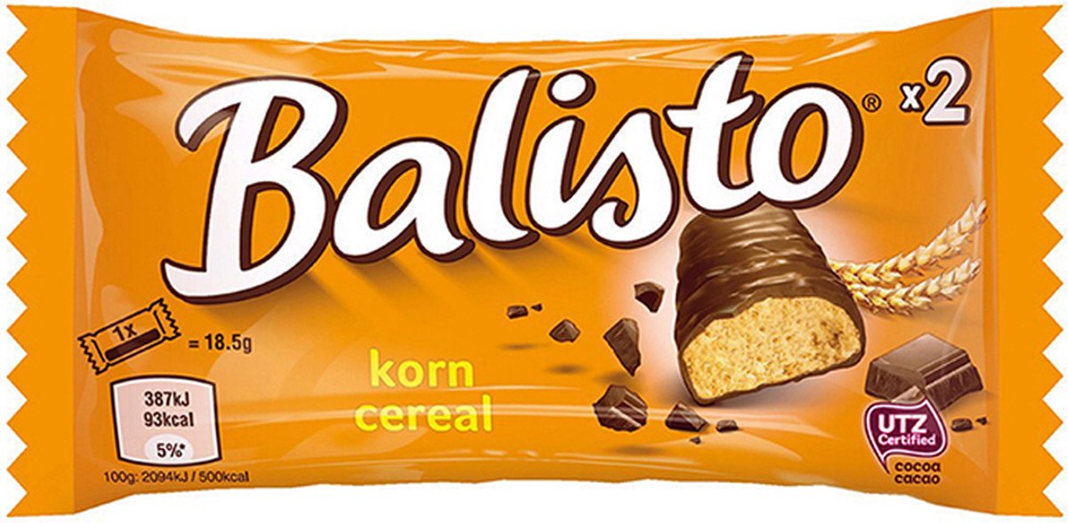 Balisto Corn / Cereal - 37g x 20 | bol.com