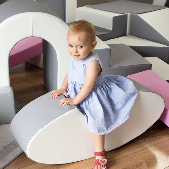 Soft Play Foam Schommelwip multicolor | rocker | wipwap | foamblokken ...