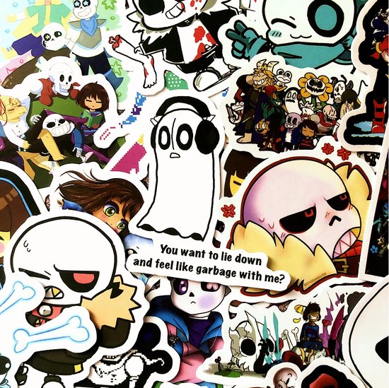 Undertale stickers 50 stuks - game stickers - laptop stickers ...