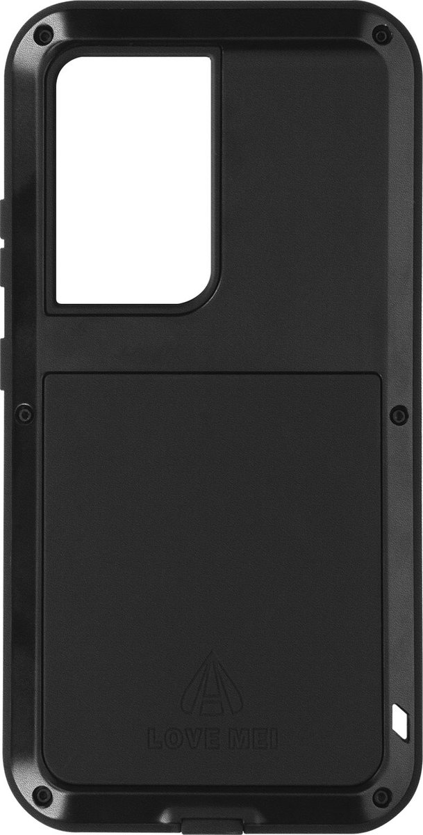 Samsung S21 Ultra Hoesje Anti-val 1.8m + Gehard Glas Love Mei Krachtig Zwart | bol.