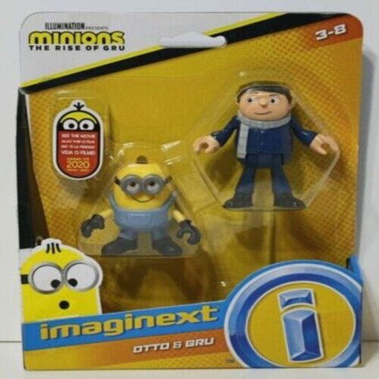 Minions Imagenext Speelfiguren 2-Pack - The Rise Of Gru Otto & Gru ...