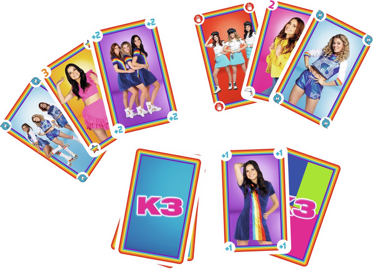 K3 Kaartspel - Kaartspel Kampioen met 55 kaarten | Games | bol.com