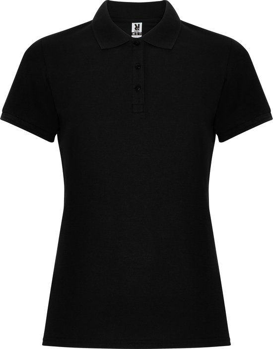 Roly - Pegaso Premium Dames Polo - Black 02 maat 3XL | bol