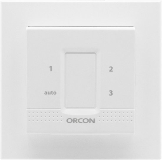 Orcon CO2 inbouw-bedieningssensor 15RF voor ventilatiesysteem 5,5 x 5,5 ...