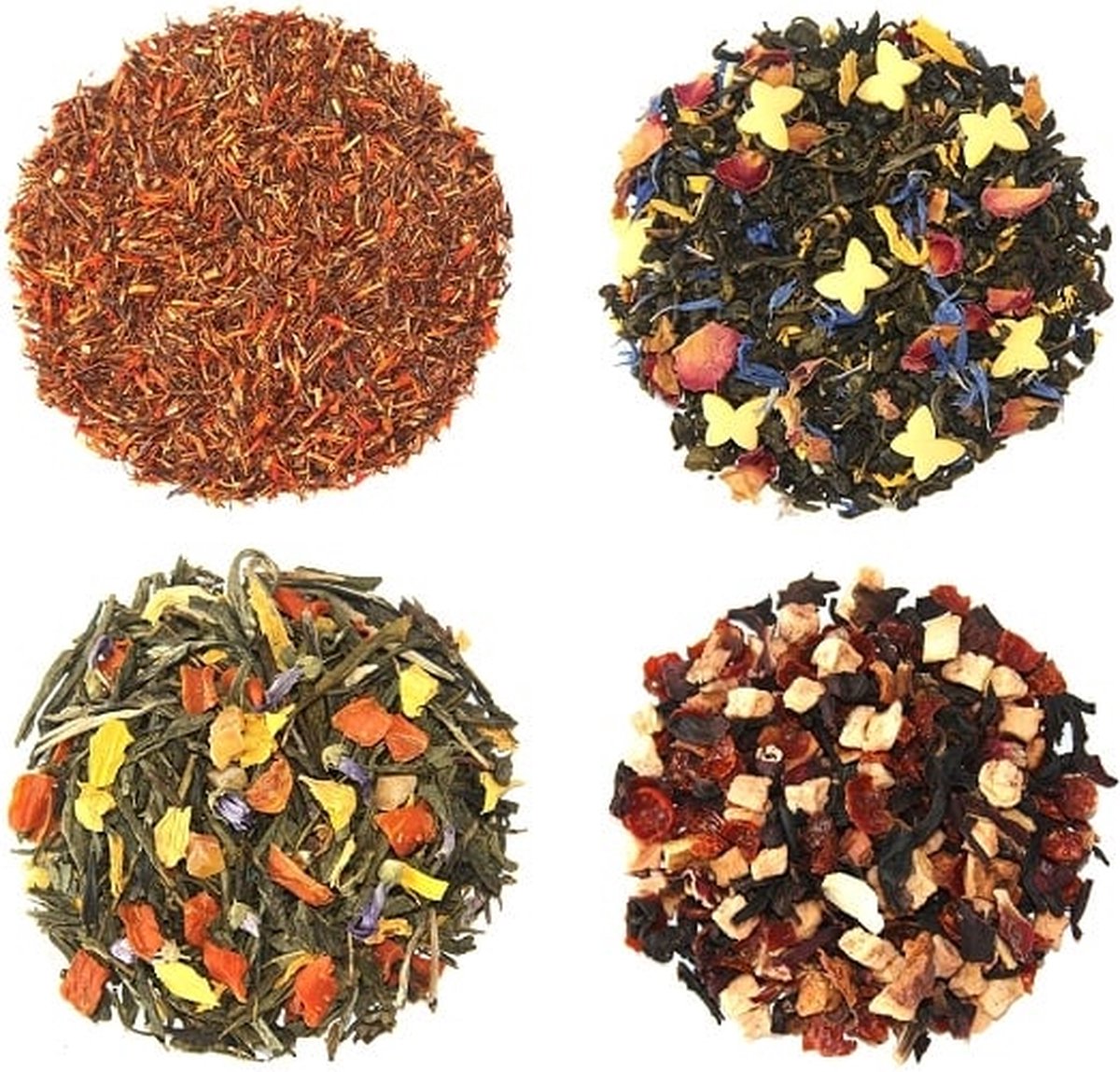 Theeselectie ijsthee mix - 4 soorten losse thee - IJsthee Proefpakket ...