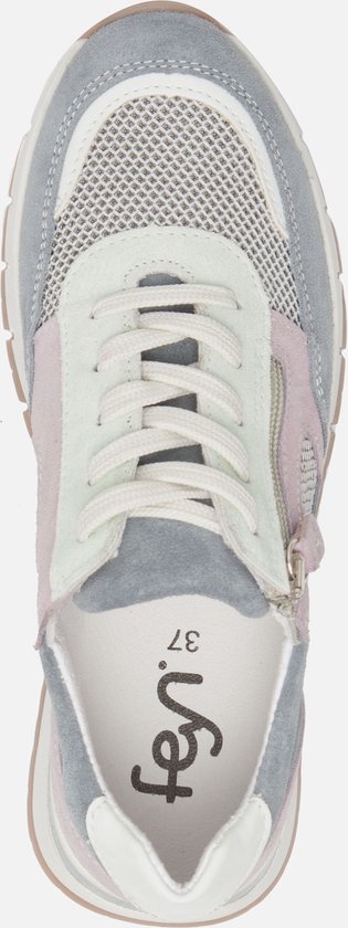 Feyn Sneakers blauw Leer - Maat 36 | bol.com