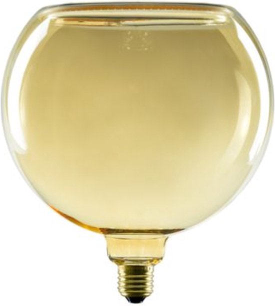 Segula LED lamp Floating Globe - 150mm - E27 - 8W - 2200K - Goud | bol.com
